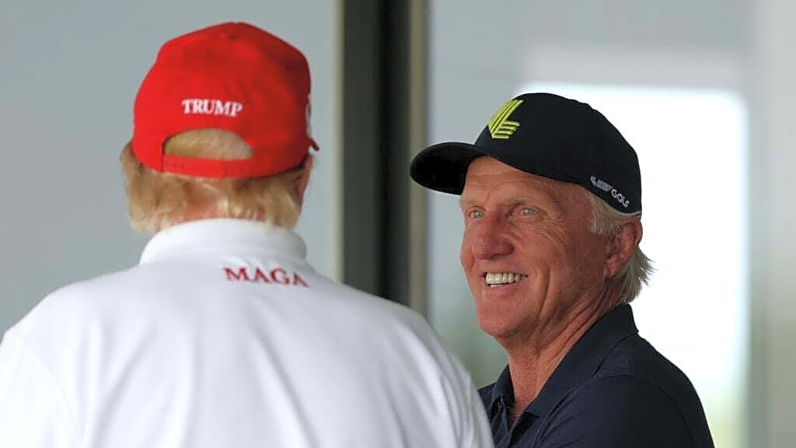 Greg Norman gives his opinion on Donald Trump after sharing the golf ...