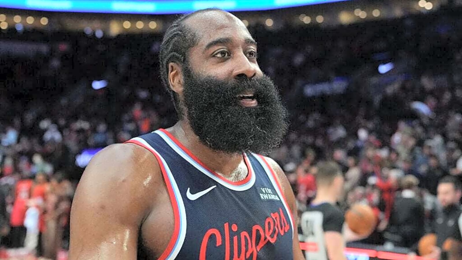 How James Harden quickly made Taylor Rooks regret her ‘old’ comments ...
