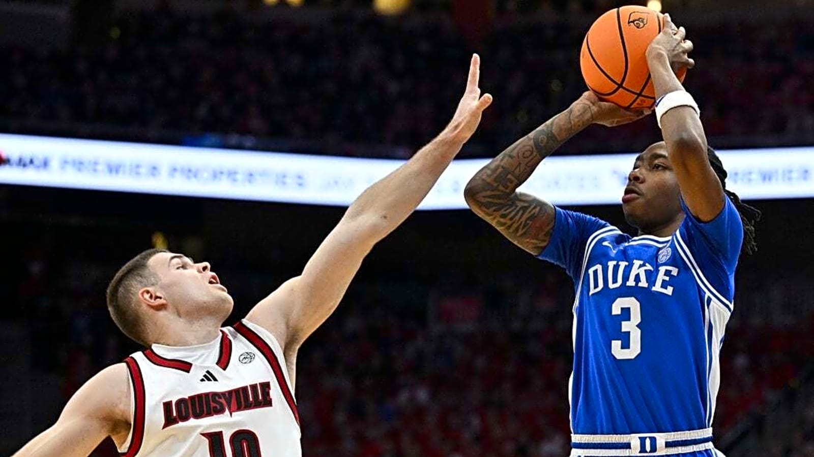Cameron Boozer, Isaiah Evans propel No. 6 Duke past No. 20 Louisville ...