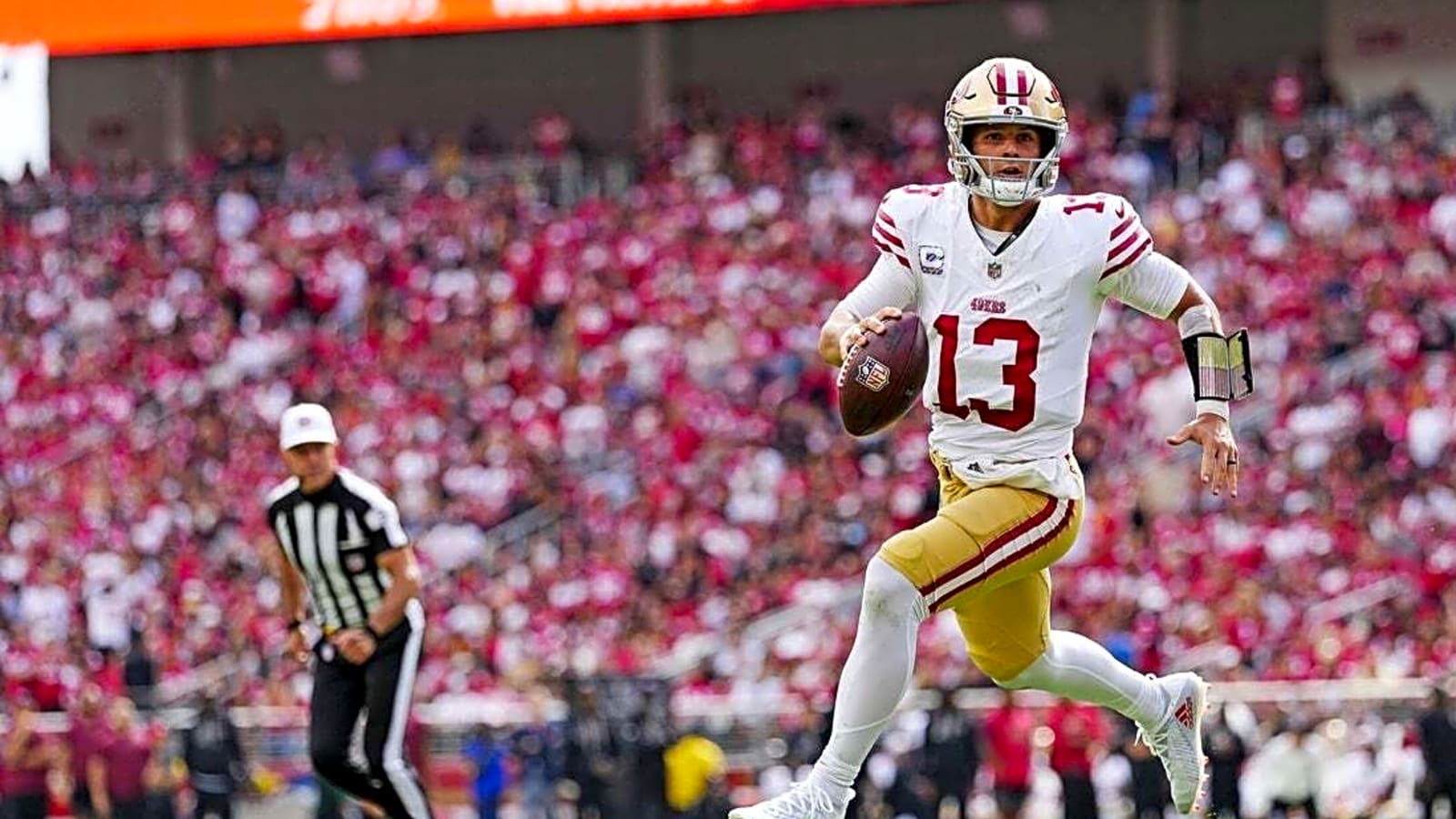 49ers QB Brock Purdy hurting again, could miss TNF vs. Rams | Yardbarker