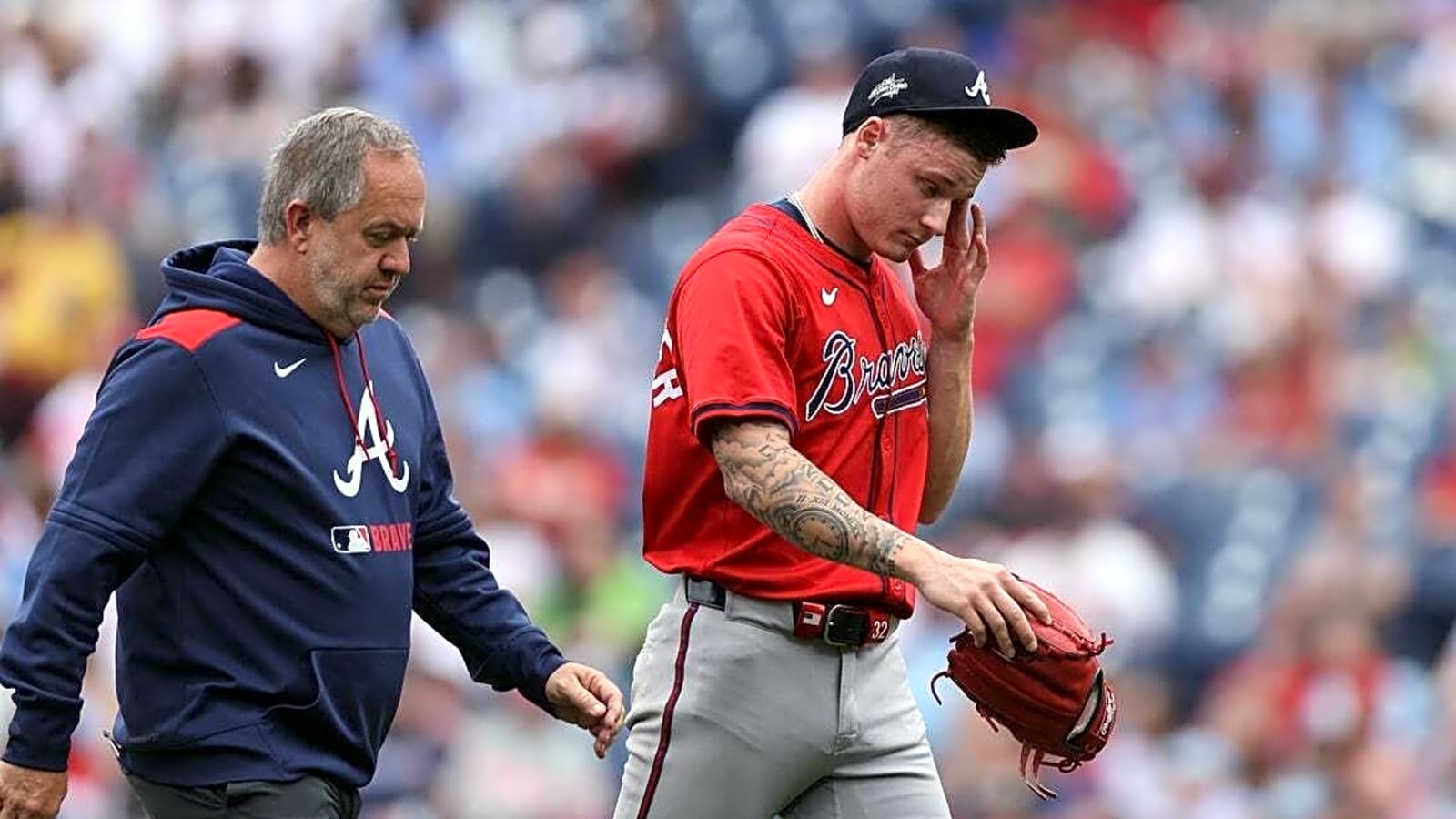 Reports: Braves RHP AJ Smith-Shawver out for season with torn UCL ...