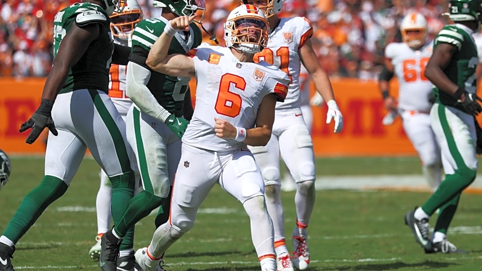 Baker Mayfield calls out Steve Wilks, Jets after win: ‘Lot of stuff was ...