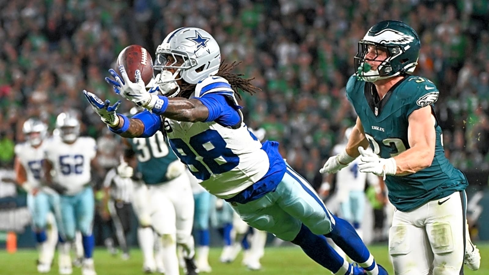 CeeDee Lamb reveals he has lost sleep over drops vs. Eagles in Cowboys ...