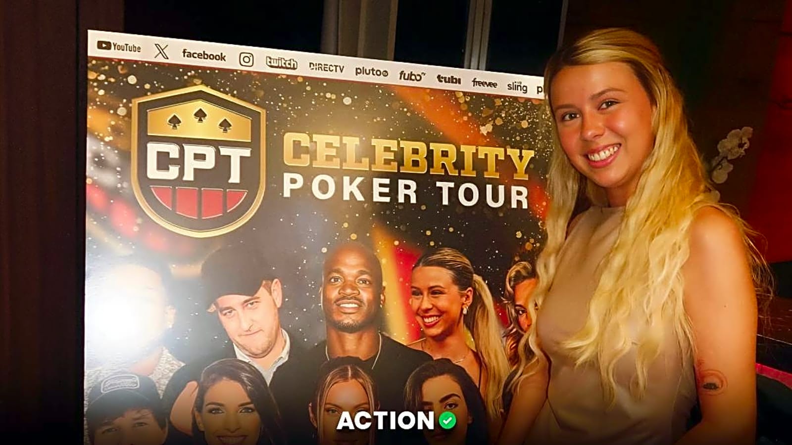Haliey Welch Returns to the Spotlight at Celebrity Poker Tour | Yardbarker