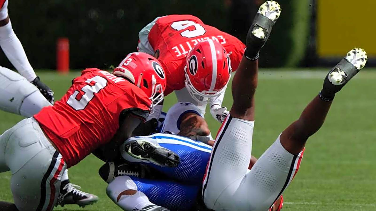 Kirby Smart gives coach Glenn Schumann all of the credit for CJ Allen's ...