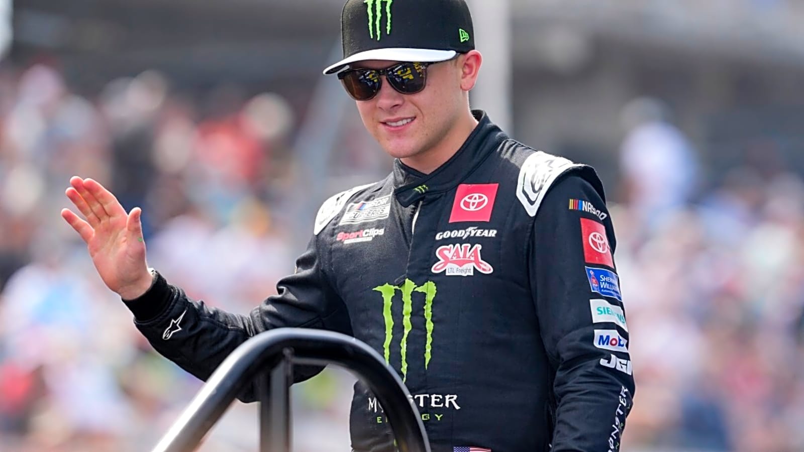 Ty Gibbs Awkwardly Pushes Camera Away at Talladega and It’s Not the ...