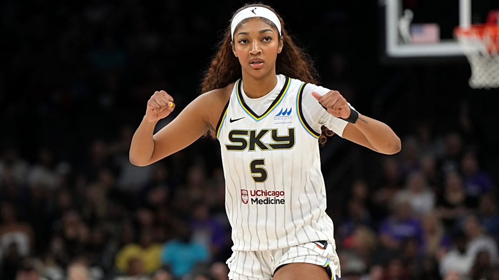 Angel Reese, Alyssa Thomas Make WNBA History During Sky-Mercury on ...