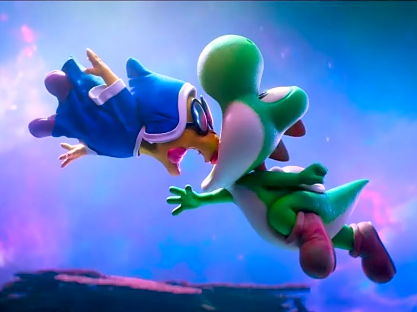 Yoshi Eating Dolphins