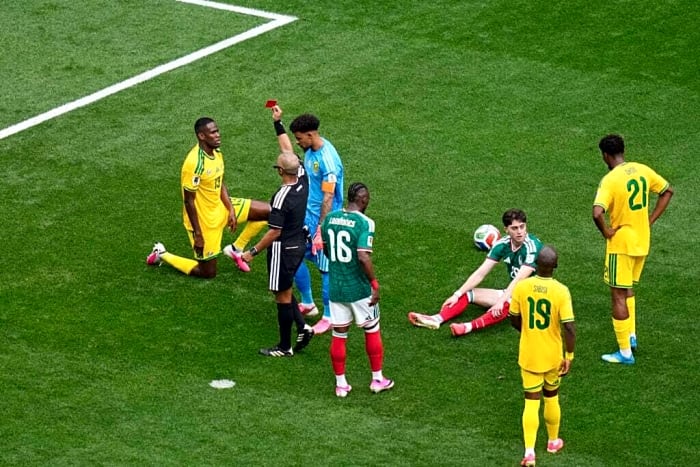 What happens when a player is shown a yellow or red card | Yardbarker