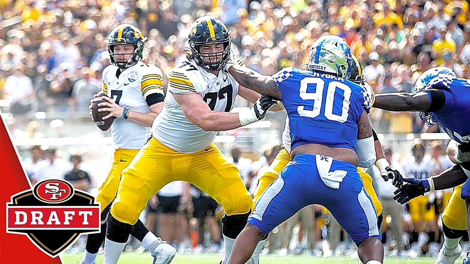 49ers select Iowa G Connor Colby in 7th round of 2025 NFL Draft ...