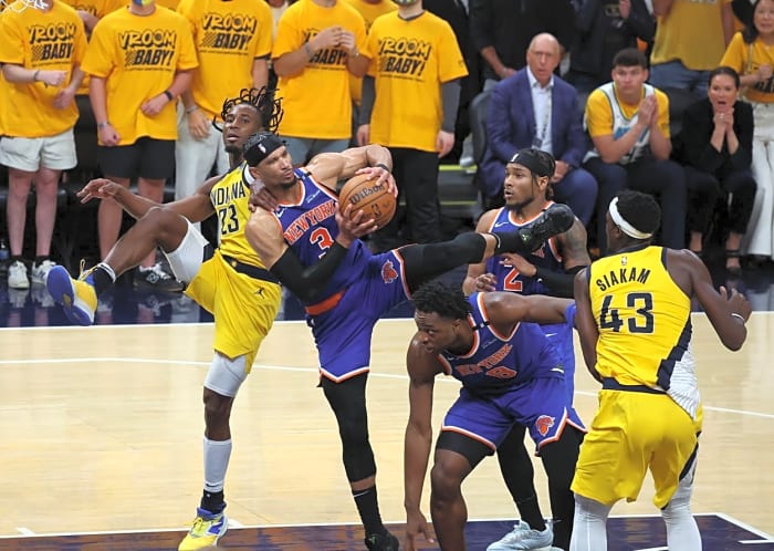 Knicks’ Josh Hart vouched for lineup change before ECF | Yardbarker