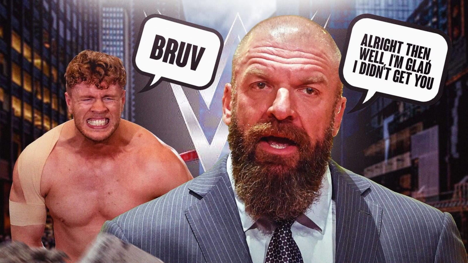 Triple H seemingly takes a salty shot at Will Ospreay for spurning WWE ...