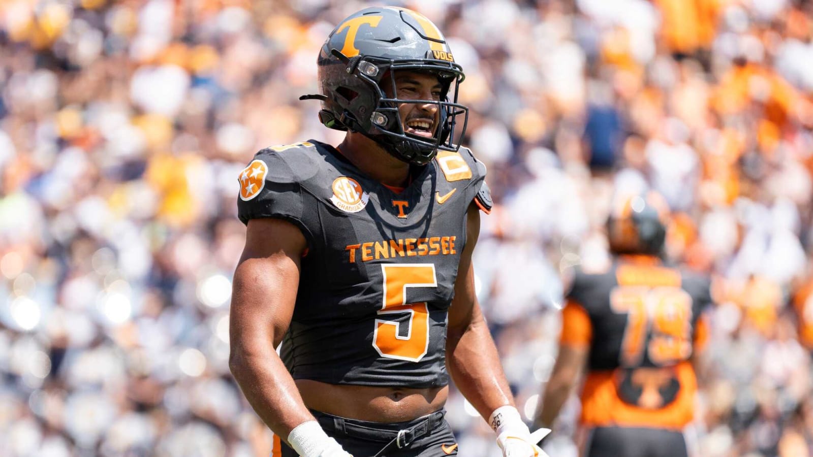 Tennessee Vols WR Bru McCoy offers high praise for QB Nico Iamaleava ...
