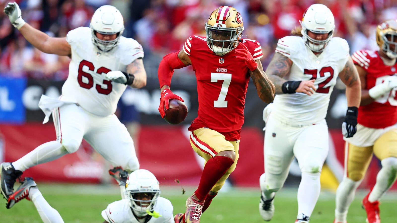 Watch: 49ers CB Charvarius Ward has 66-yard pick-six | Yardbarker
