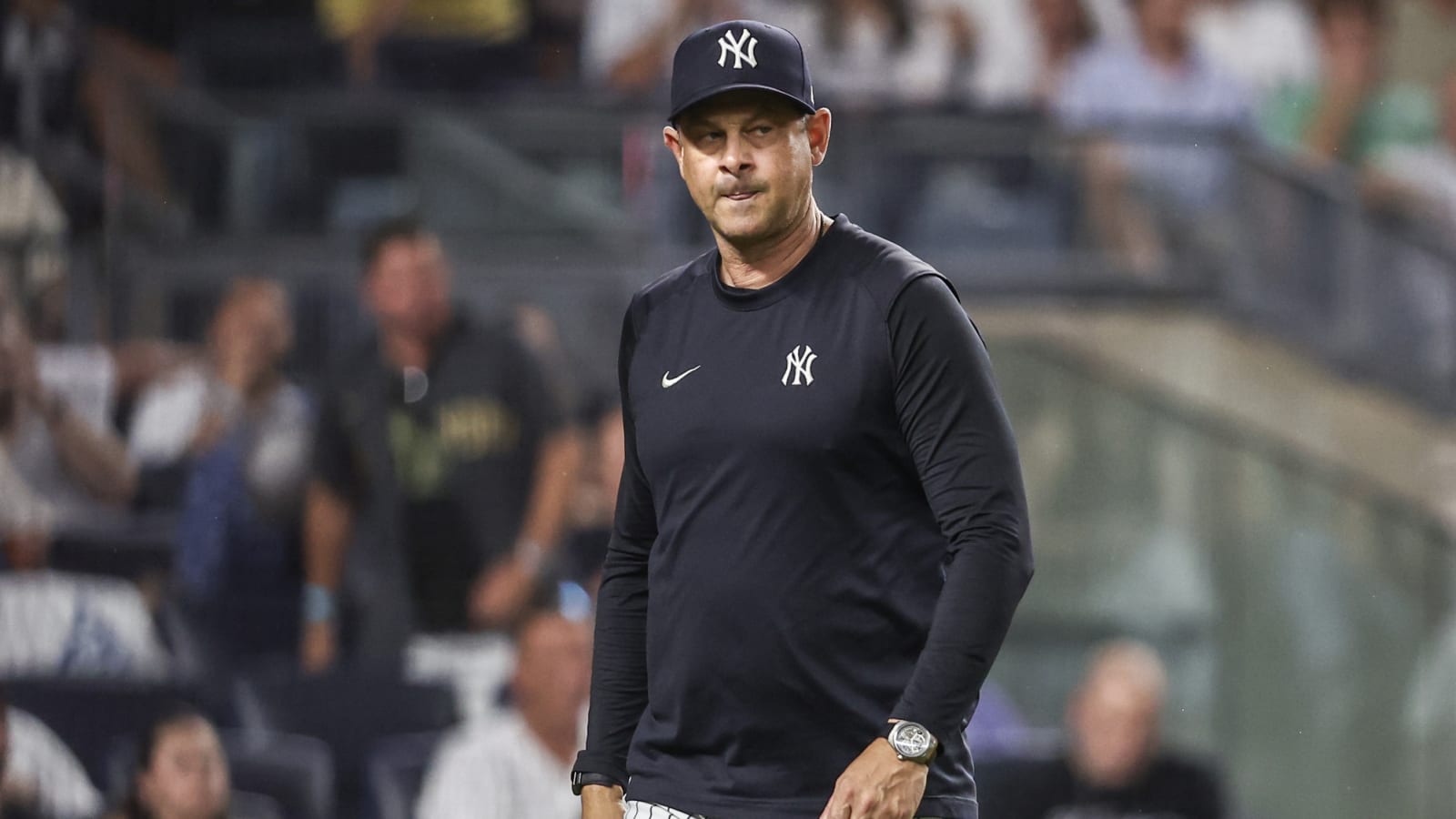 Yankees’ manager Aaron Boone finally addresses the elephant in the room ...