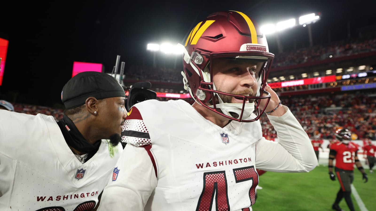 Commanders' Gonzalez reveals personal struggle behind game-winning FG ...