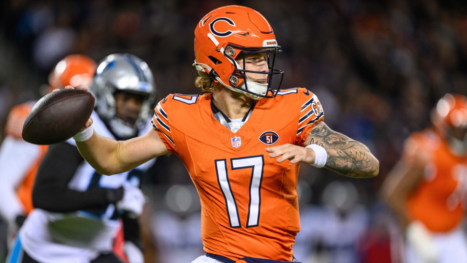 Watch: Bears QB has epic reaction to Caleb Williams' signing bonus ...