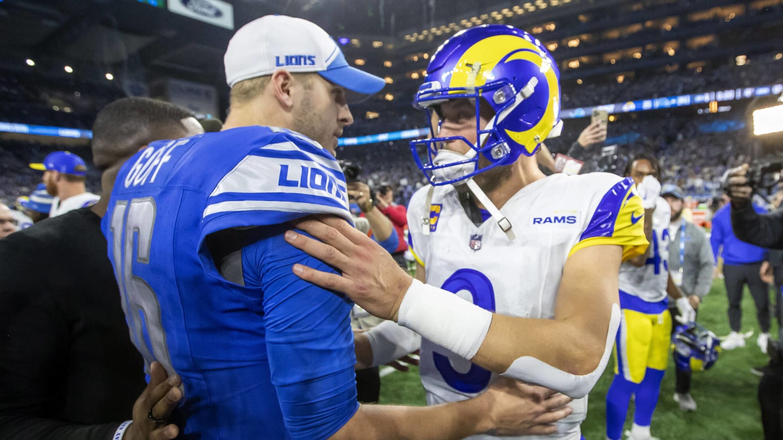 Matthew Stafford's interactions with the Lions weren't all bad | Yardbarker
