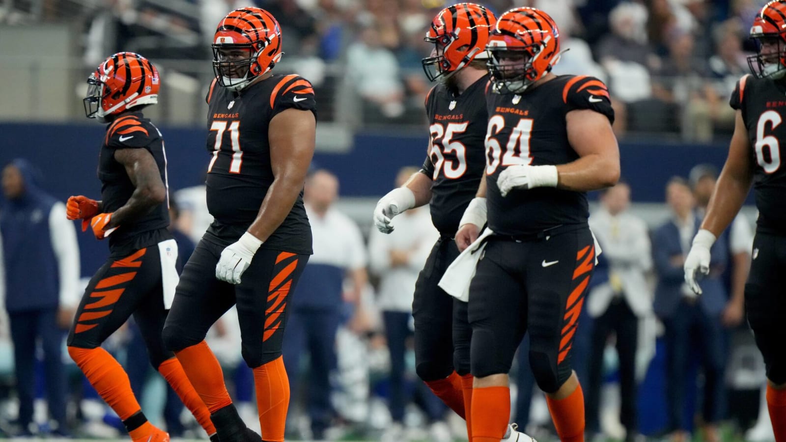 Bengals OL to take center stage Monday night | Yardbarker
