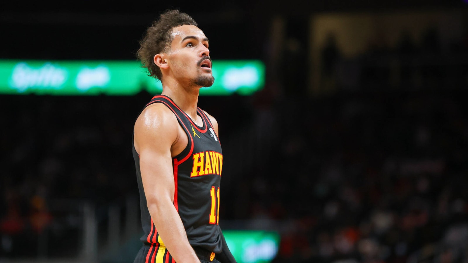 Trae Young ejected after fiery exchange with referee | Yardbarker
