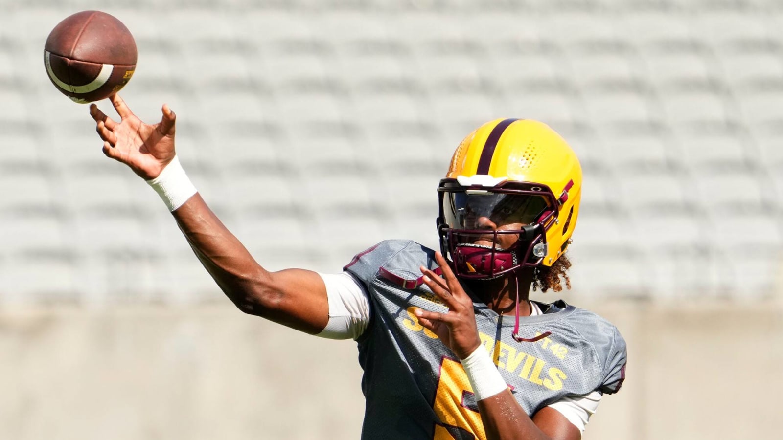 Arizona State quarterback enters transfer portal after one season in ...