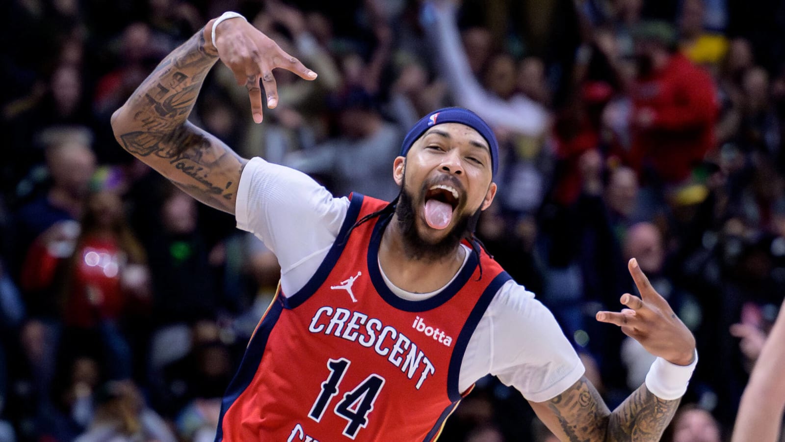 Watch: Ingram hits five consecutive threes as Pels rout Raptors ...