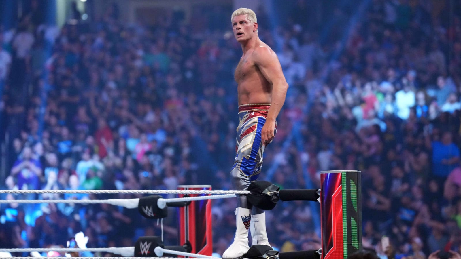 The Rock takes aim at vocal Cody Rhodes fan base | Yardbarker