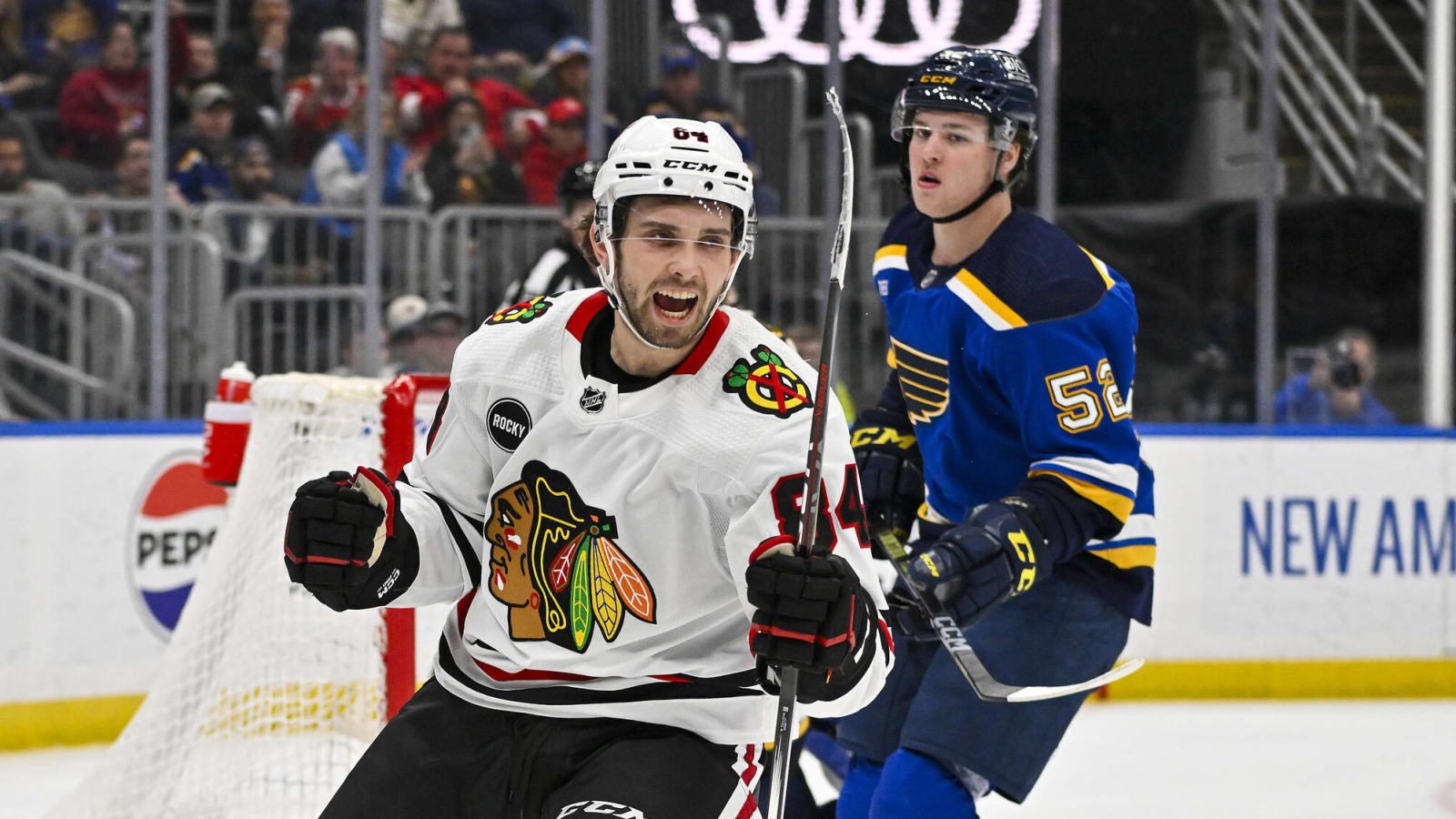 Blackhawks Have Sloppy Start, Slaggert Scores First NHL Goal vs. St ...