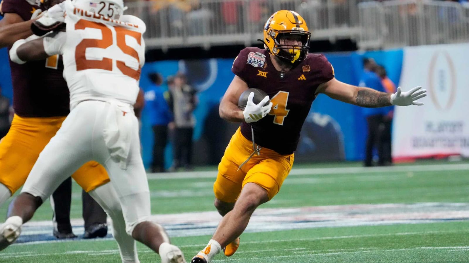 Cam Skattebo explains why he vomited during Arizona State’s game ...