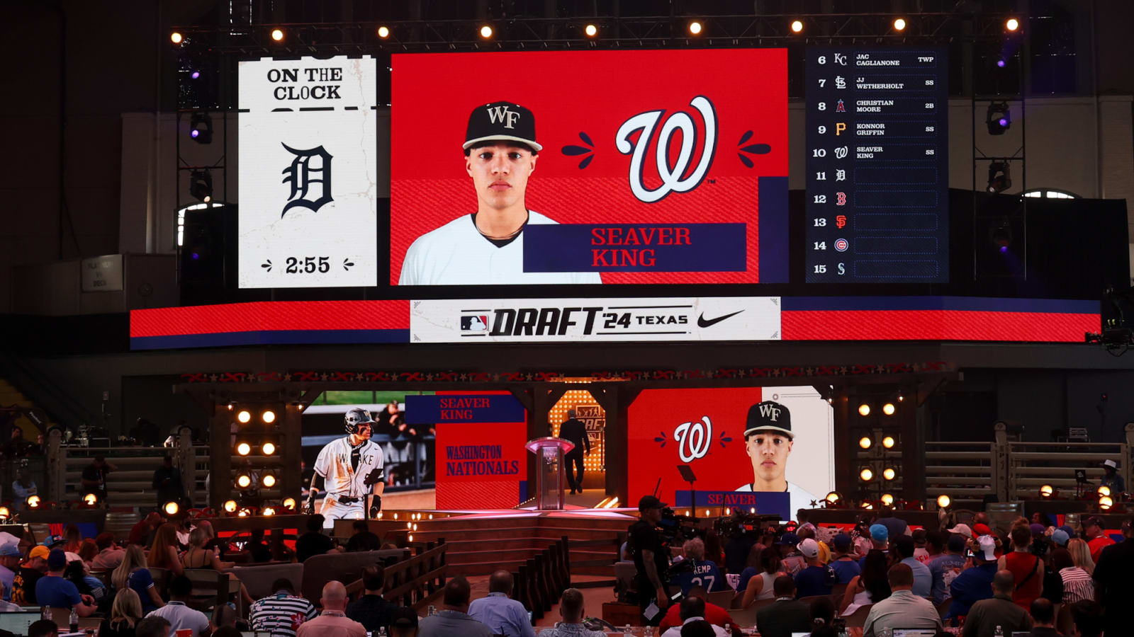 Nationals sign first-round pick Seaver King | Yardbarker