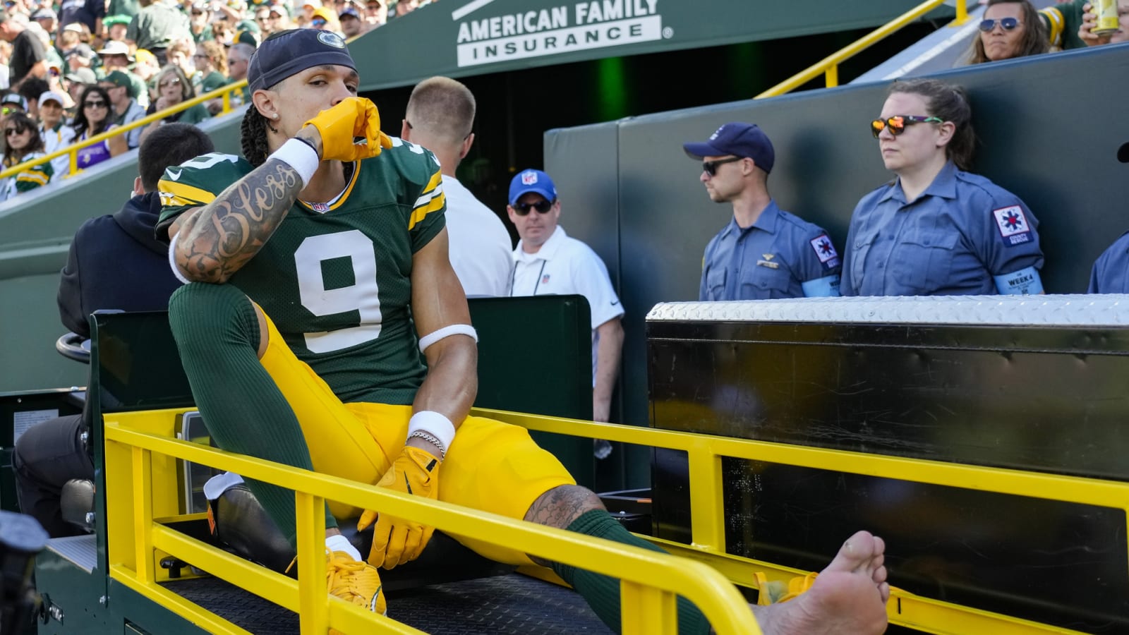 Key Packers WR dodges major injury after 'fearing the worst' | Yardbarker