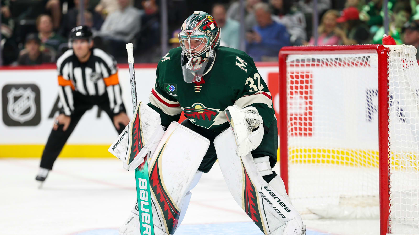 NHL Notebook: Filip Gustavsson scores first goalie goal in Wild history ...