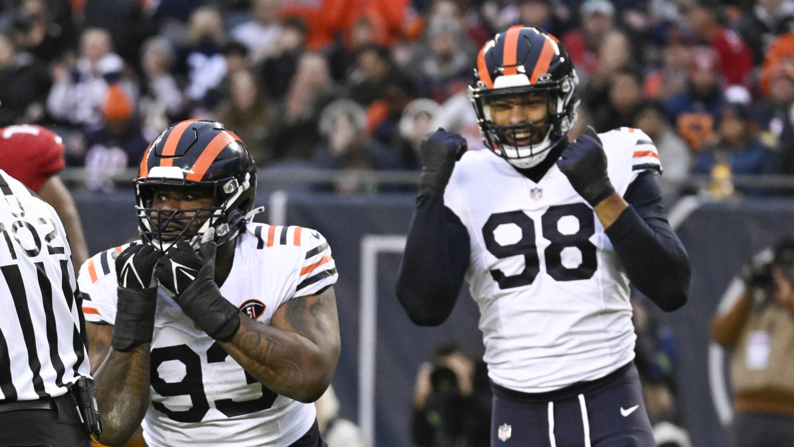 Montez Sweat Makes NFL History, Leading Bears and Commanders in Sacks ...