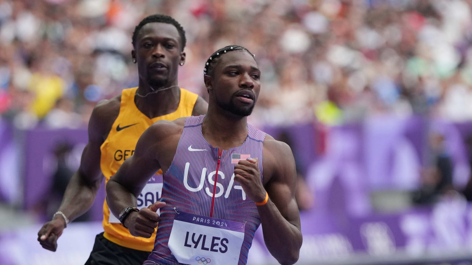 Noah Lyles becomes world’s fastest man winning men’s 100m gold at Paris ...