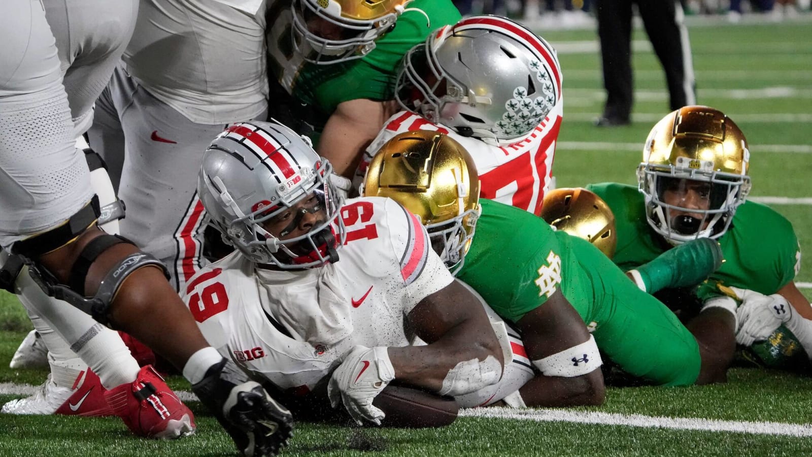 Watch: Ohio State beats Notre Dame with last-second TD | Yardbarker