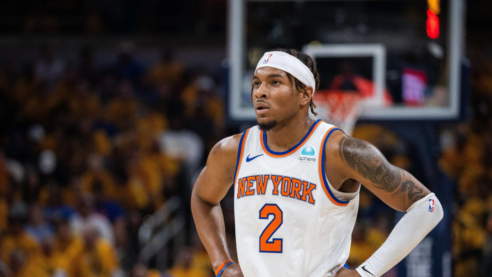 Can Knicks rising star make good on his goal to leave Pacers stars ...