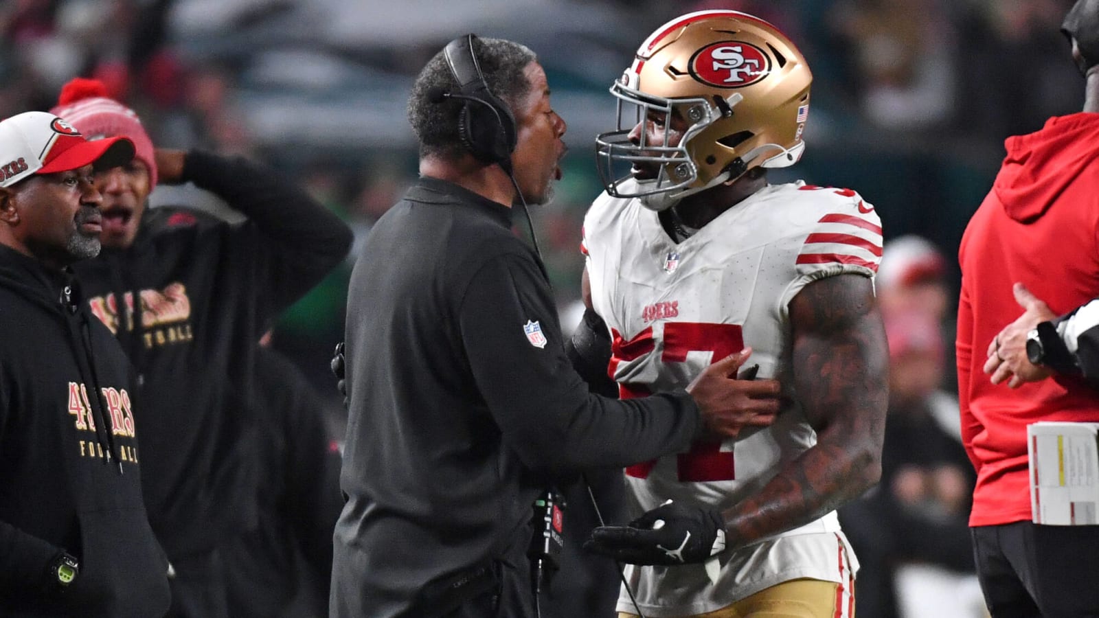 Dre Greenlaw discusses ejection from 49ers-Eagles: 'I'm not a dirty ...