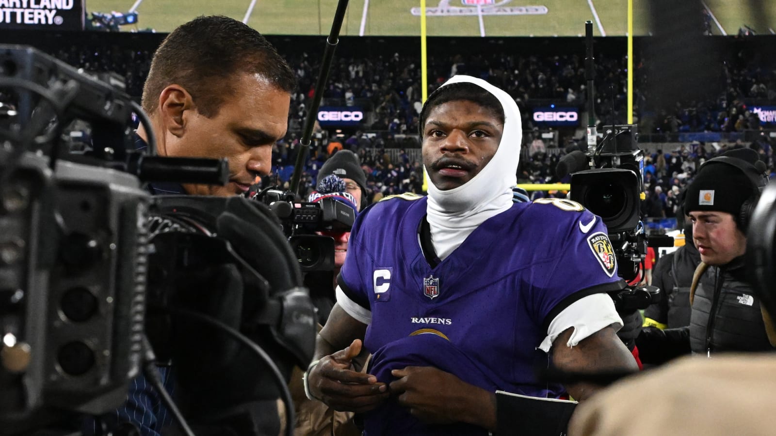 Steelers vs. Ravens playoff delay: Amazon broadcast reveals drone ...