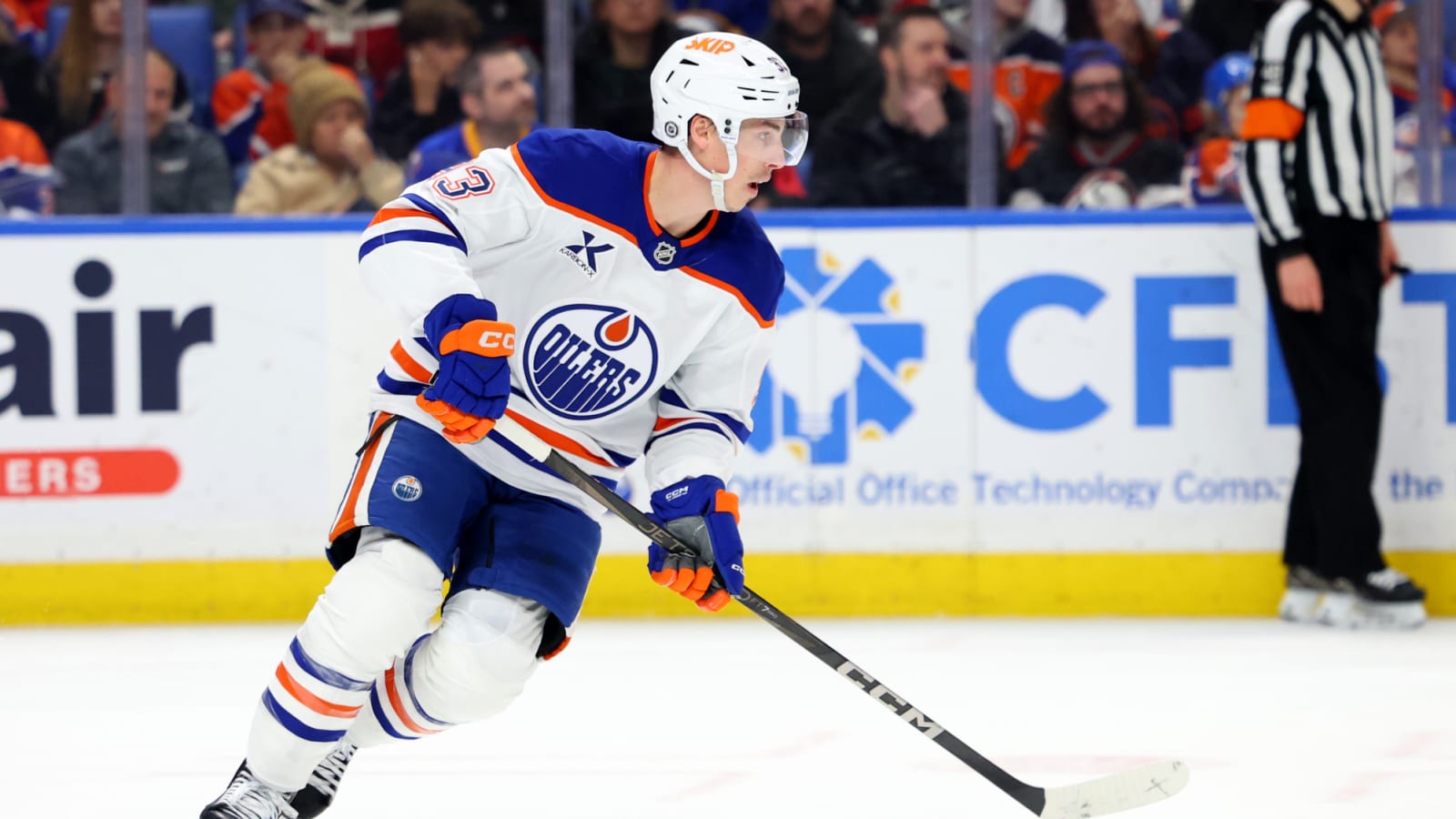 Oilers reveal lineup with McDavid and Draisaitl to face Seattle Kraken ...