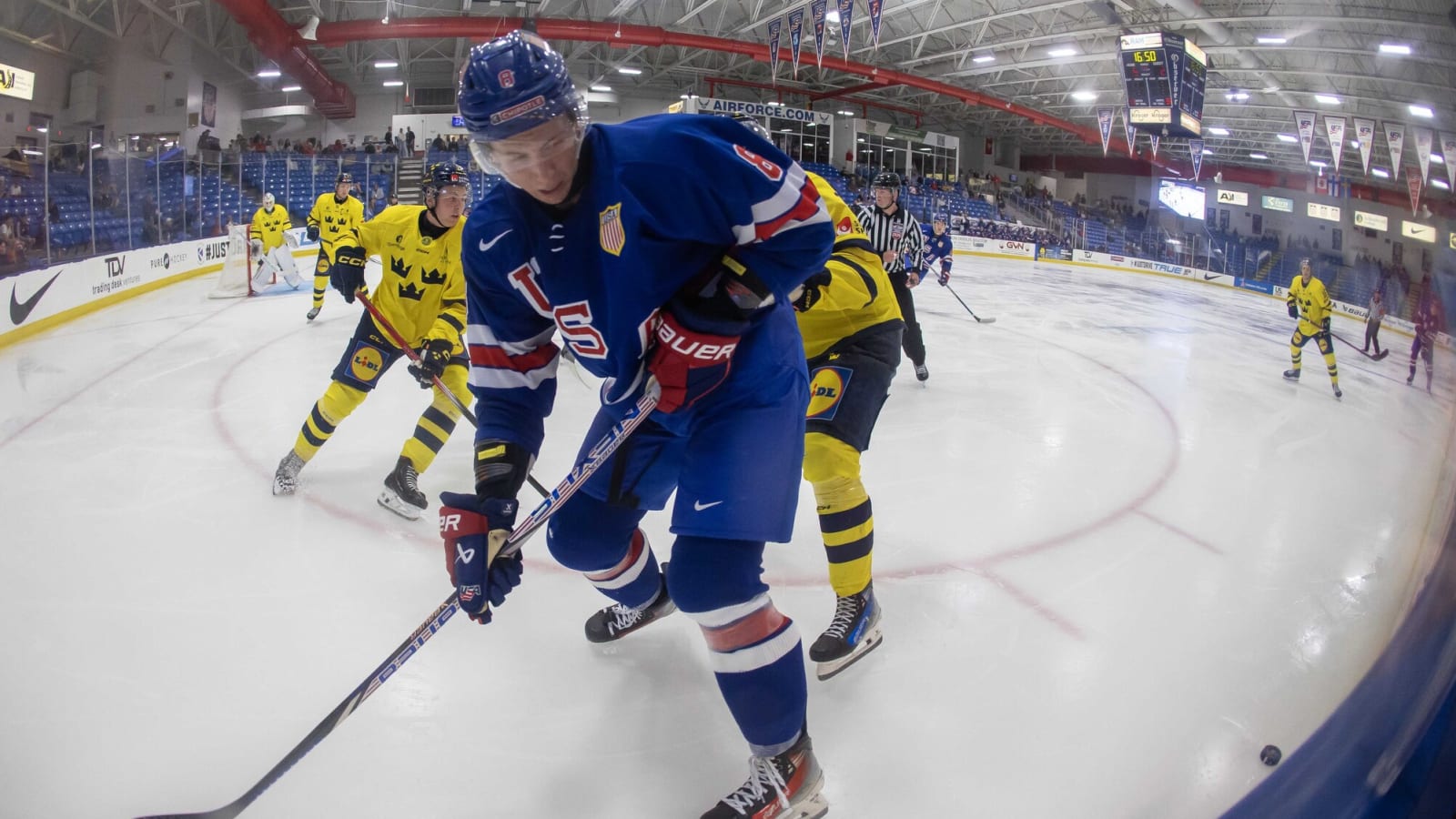 AJ Spellacy shines in first Blackhawks game of Prospect Showcase ...