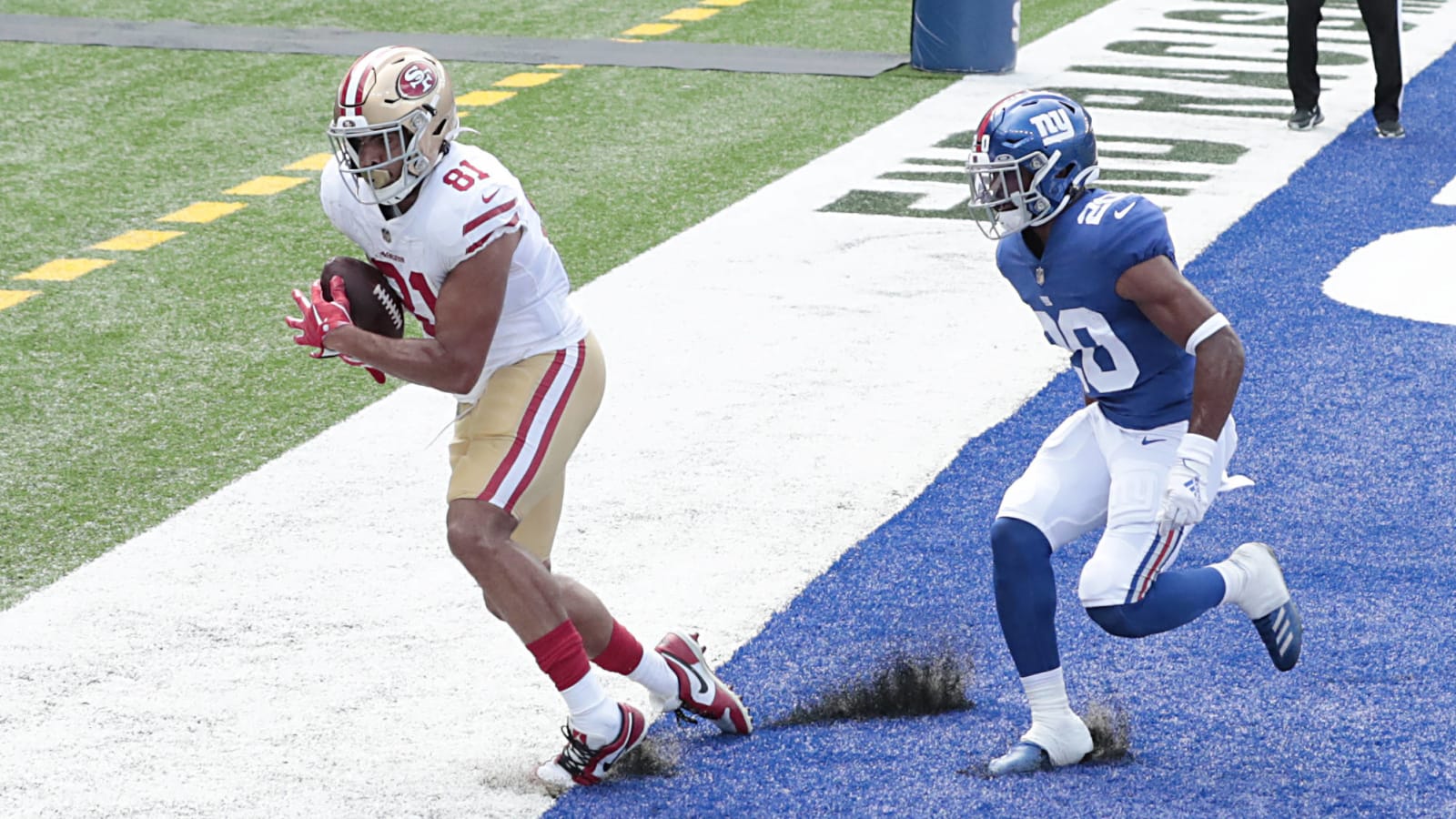 49ers lose Jordan Reed, Emmanuel Moseley in win over Giants | Yardbarker