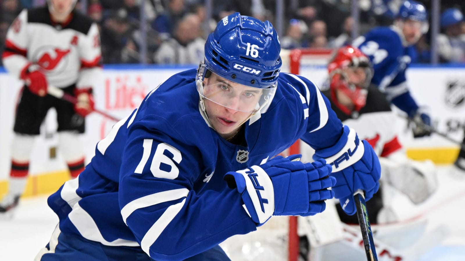 Marner skating with McDavid on top line for Team Canada ahead of 4 ...