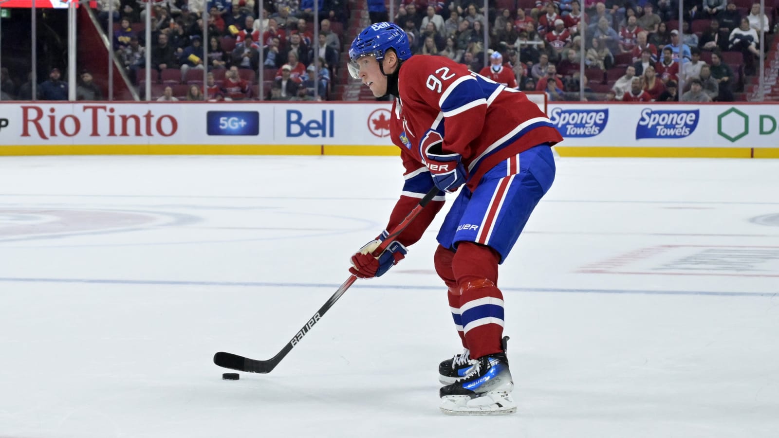 Patrik Laine made an appearance at the Montreal Canadiens' morning ...