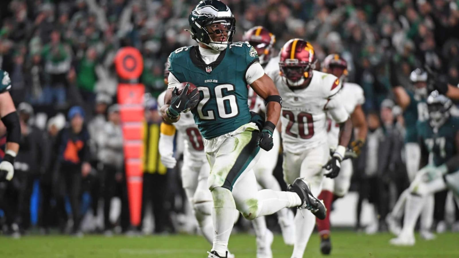 Philadelphia Eagles Running Back Saquon Barkley Eyes History In Final 2 ...