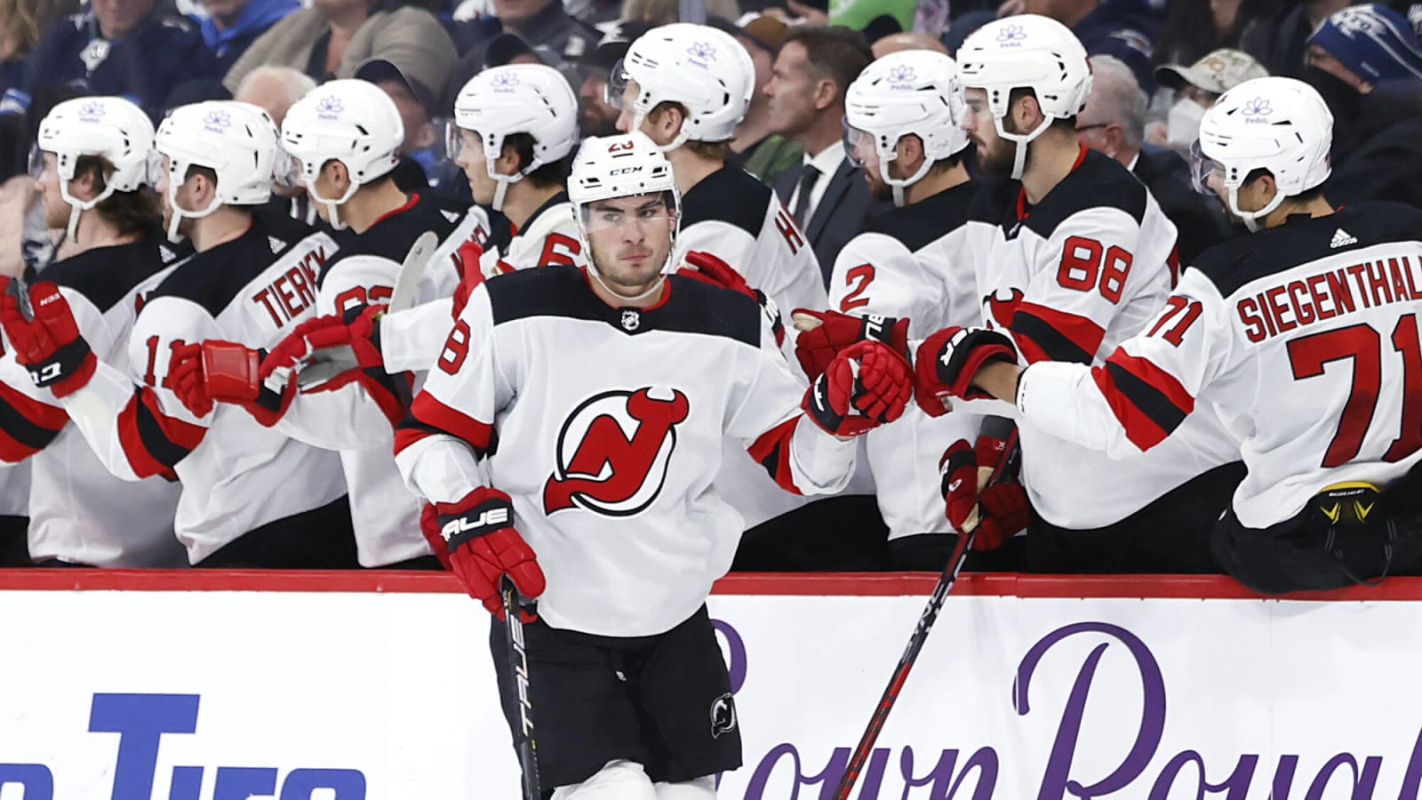 Devils Star Forward to Return vs. Sharks | Yardbarker
