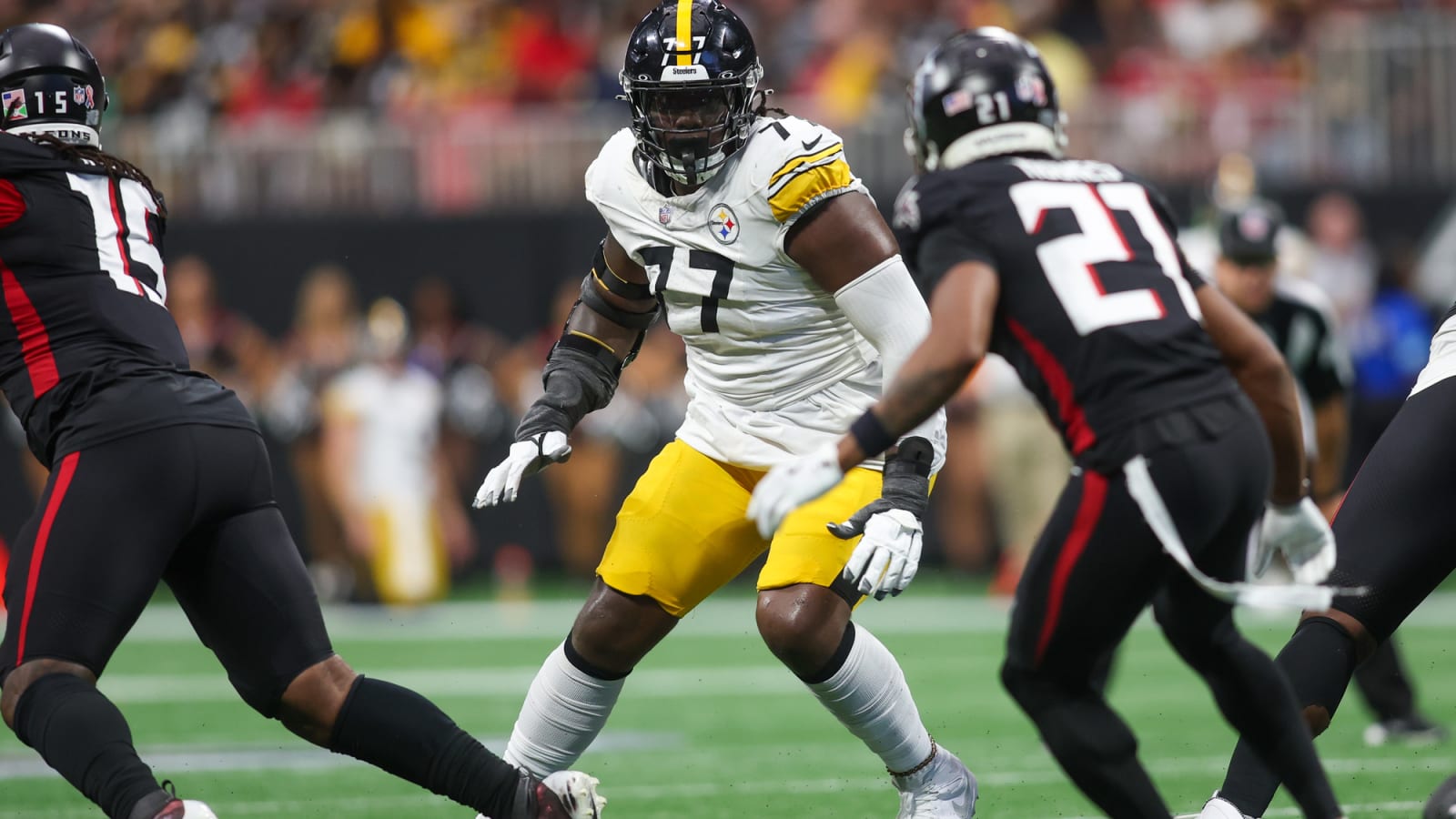 Steelers' Broderick Jones Knew The Chargers Were Getting Weak: 'They ...