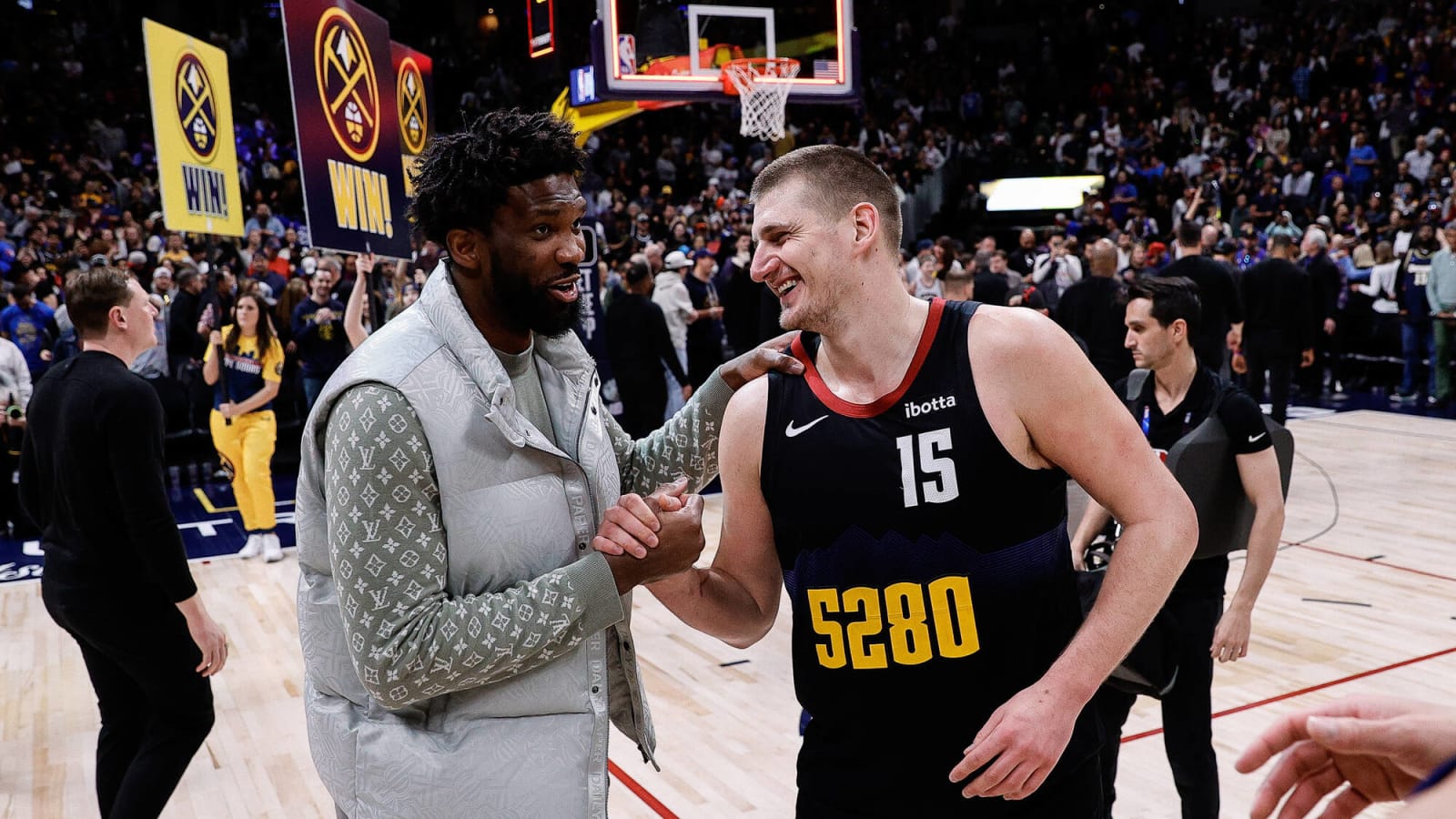 Video: Joel Embiid Gets Showered With Boos By Nuggets Fans After ...