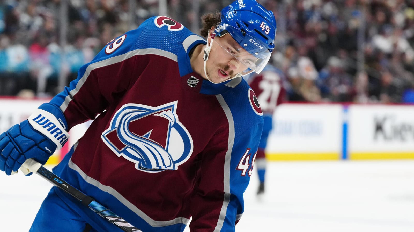Avalanche’s Girard Braces for Return | Yardbarker