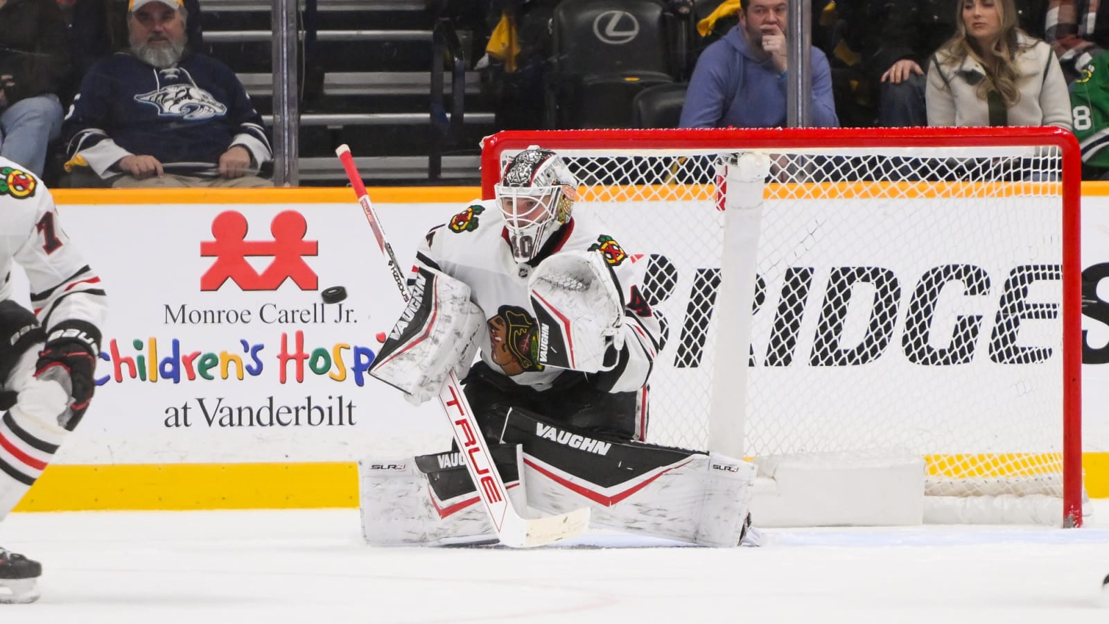 Soderblom, Top Line Earn Blackhawks a Point Against Predators | Yardbarker