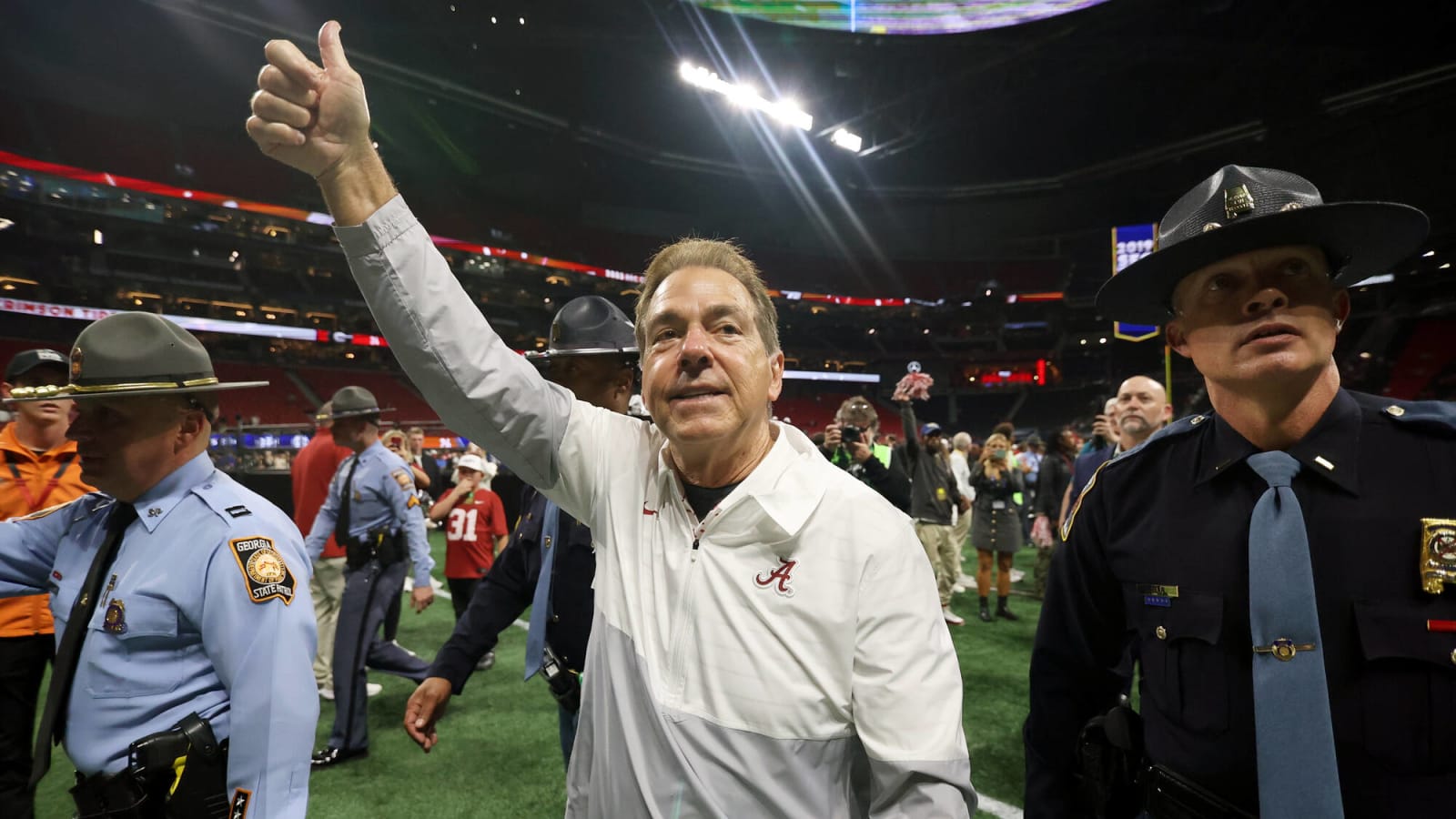 Nick Saban details on the Pat McAfee Show that Alabama has something to ...